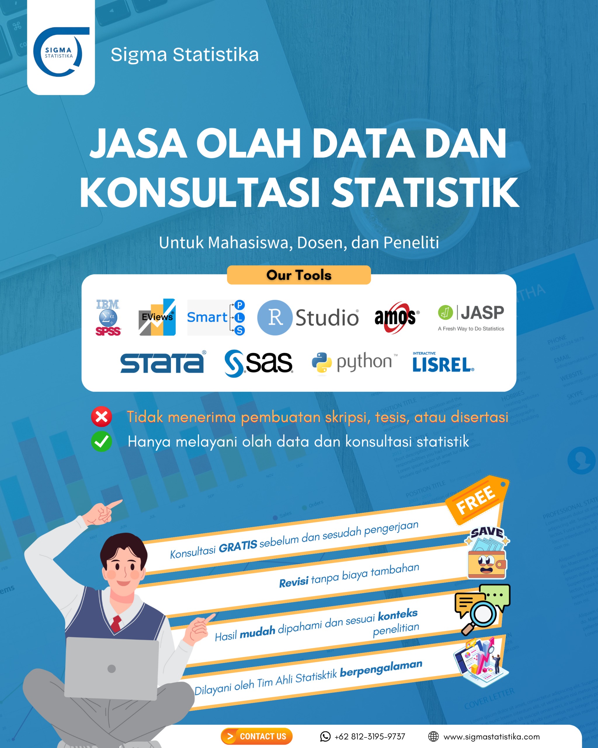 Jasa SPSS Terbaik, Terpercaya, Cepat, dan Akurat - Sigma Statistika